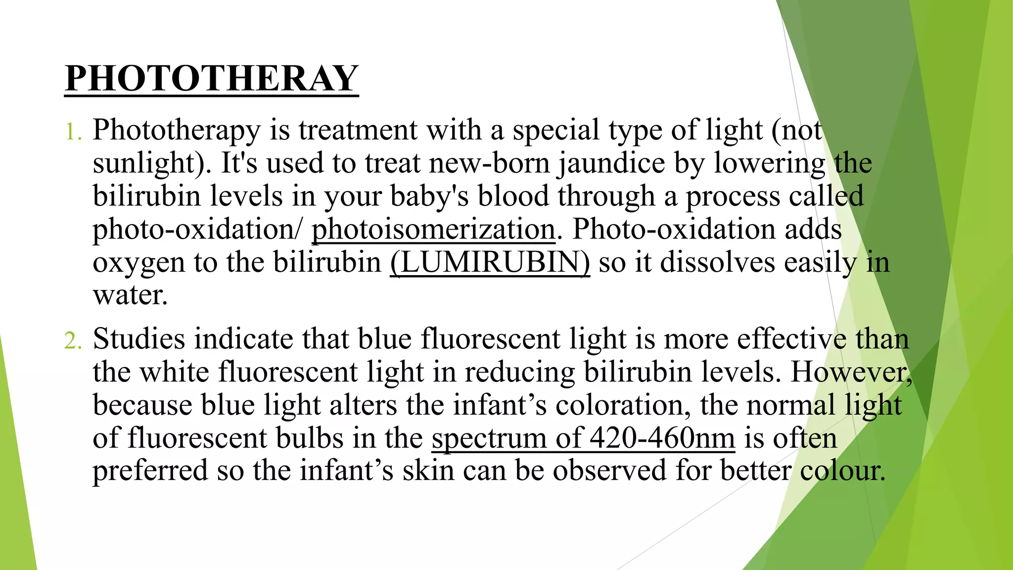 Management of child with neonatal jaundice | PPTX