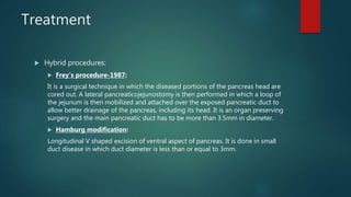 Management of chronic pancreatitis | PPTX