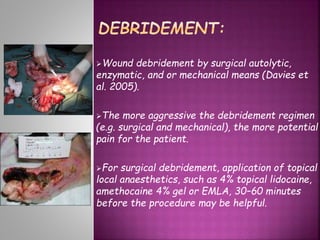 Management of chronic wound pain 2014 | PPT