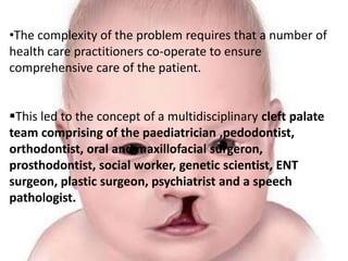 Management of cleft lip and palate | PPTX