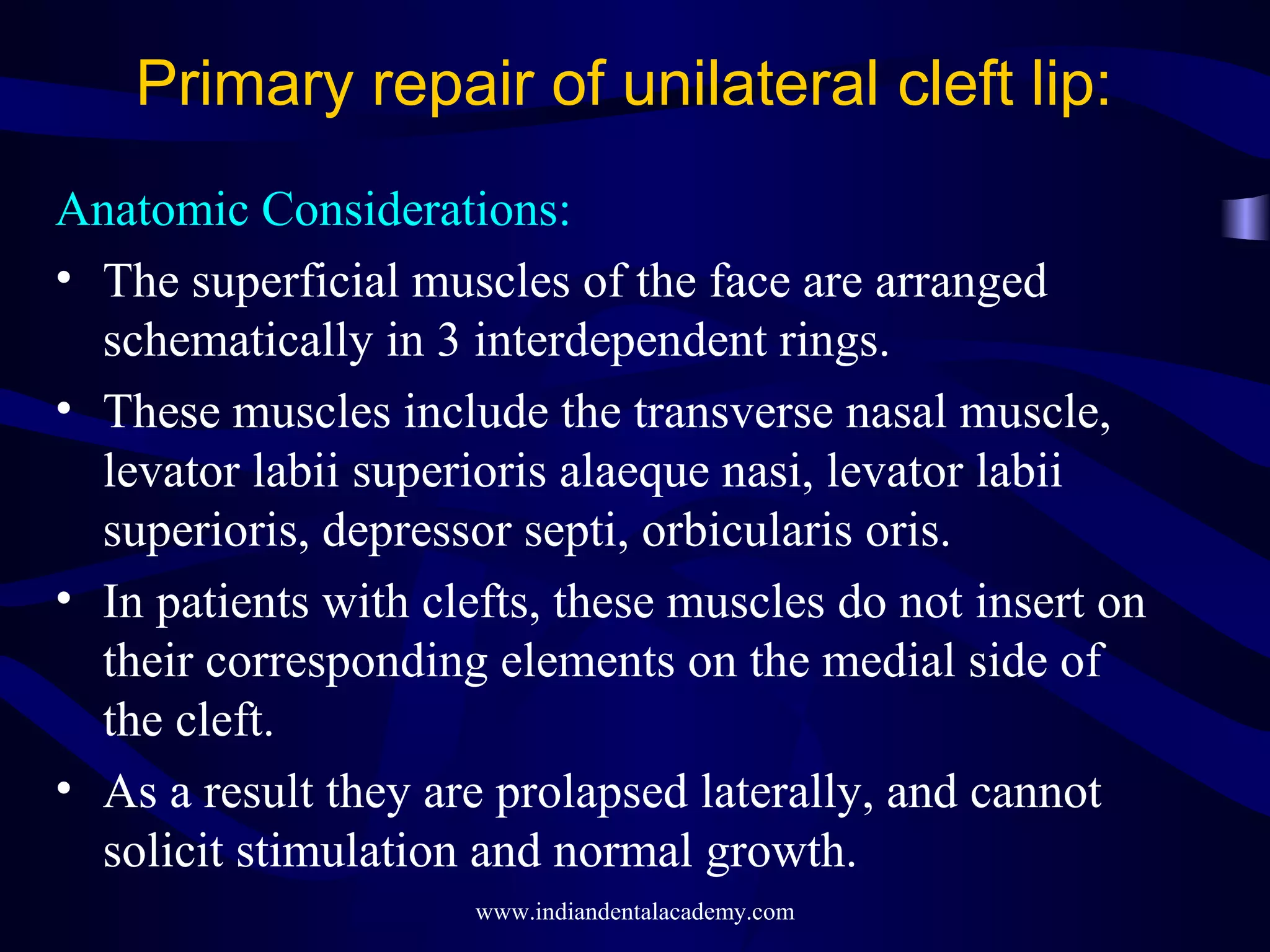 Management of cleft lip and palate 2. /certified fixed orthodontic ...
