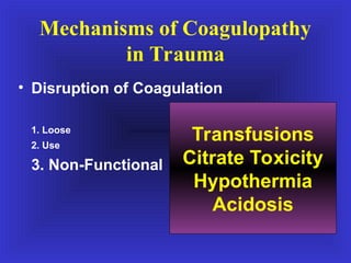 Management of Coagulopathy and Trauma.ppt