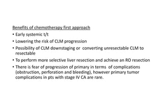Management of colorectal liver metastasis | PPTX
