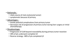 Management of colorectal liver metastasis | PPTX