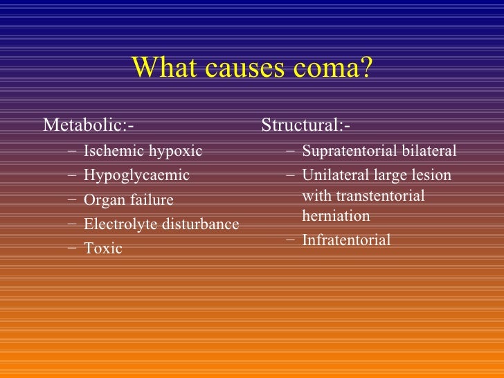 Management of coma and altered sensorium 19.4.01