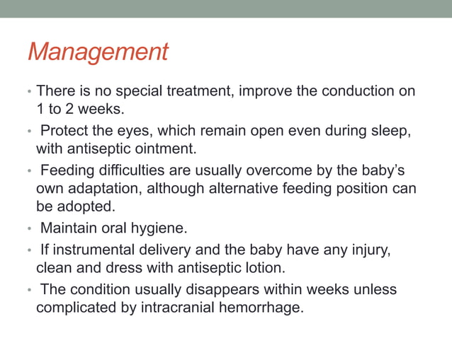 Management of common neonatal disorders | PPTX