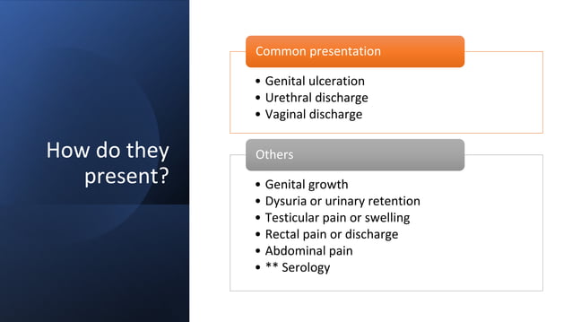 management of common STIs at primary care level.pptx | Sexual ...