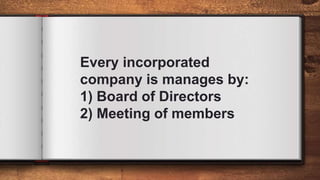 Management of Company | PPTX