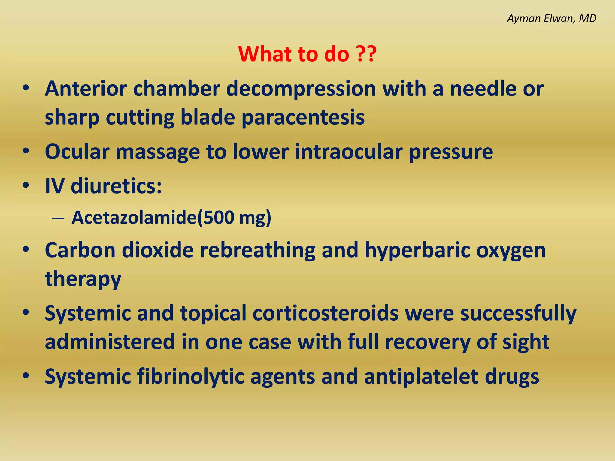 Management of complications of dermal fillers implant | PPTX