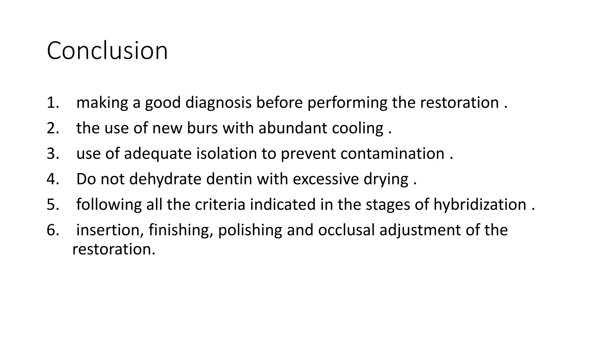 Management of composite sensitivity | PPTX