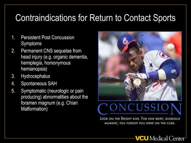 Management of concussions | PPT