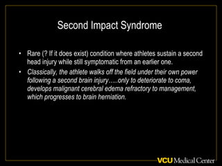 Management of concussions | PPT