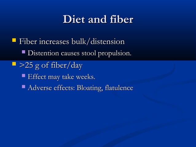 Management of constipation in adults 2.0 | PPT | Digestive Disorders ...