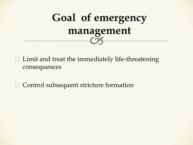 Management of Corrosive injuries - (GD) Disctrict Hospital Nashik.pptx ...