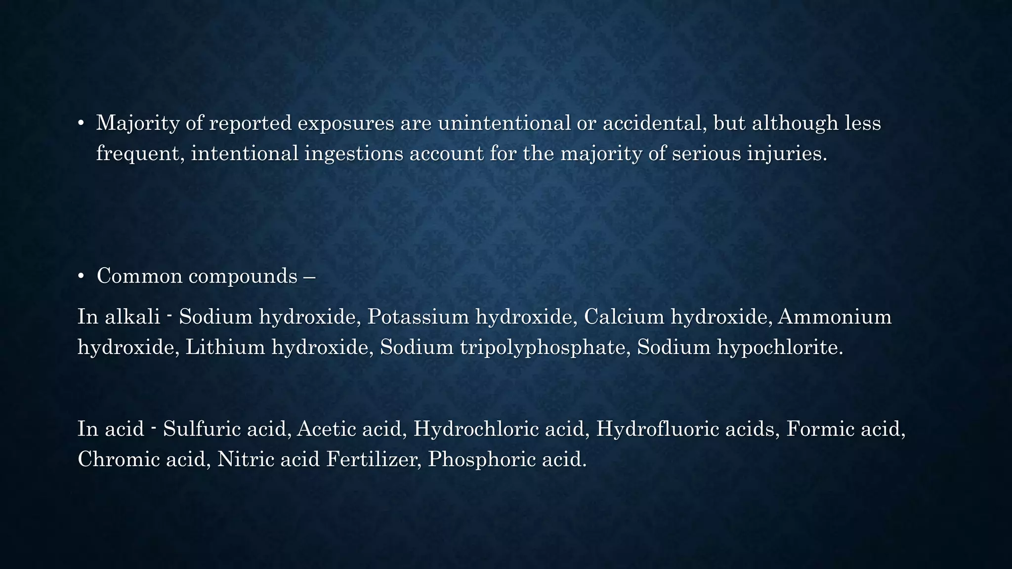 MANAGEMENT OF CORROSIVE POISONING.pptx
