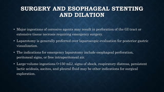 MANAGEMENT OF CORROSIVE POISONING.pptx