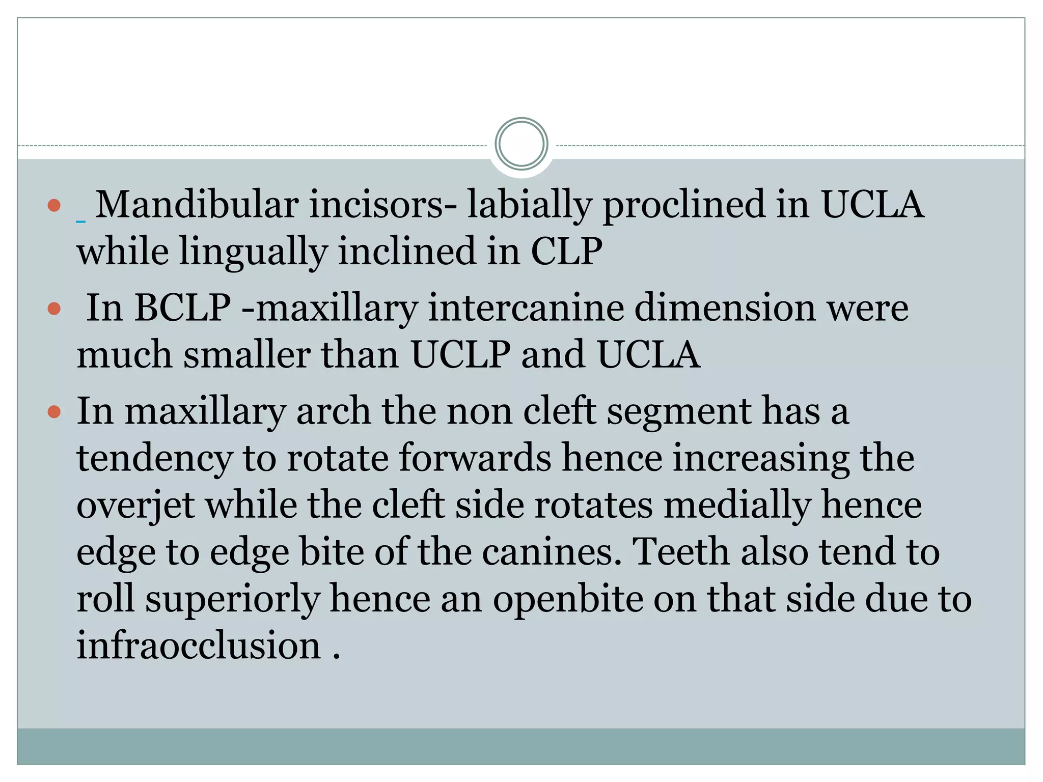 Management of craniofacial anomalies | PPTX