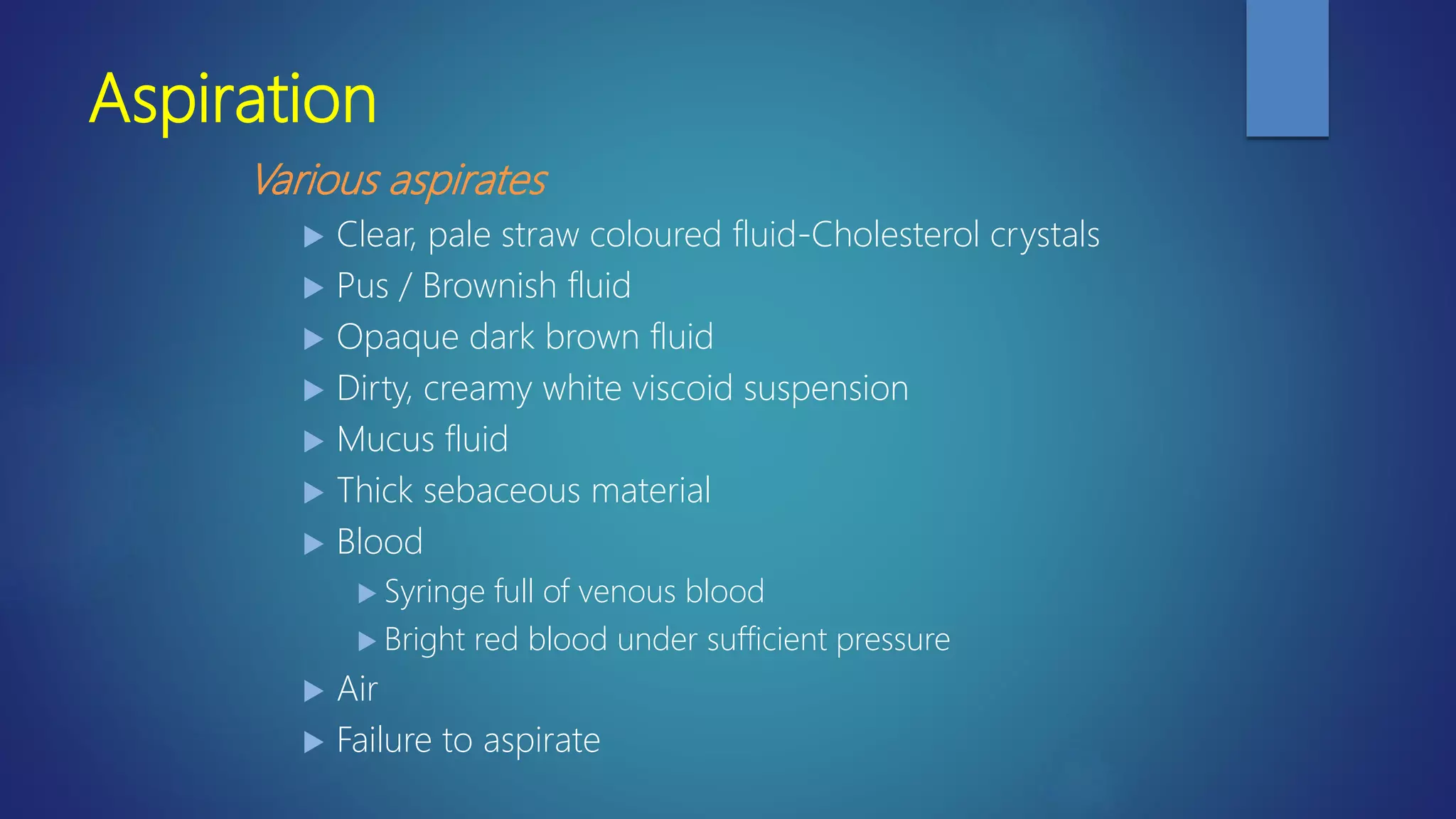Management of cyst | PPTX