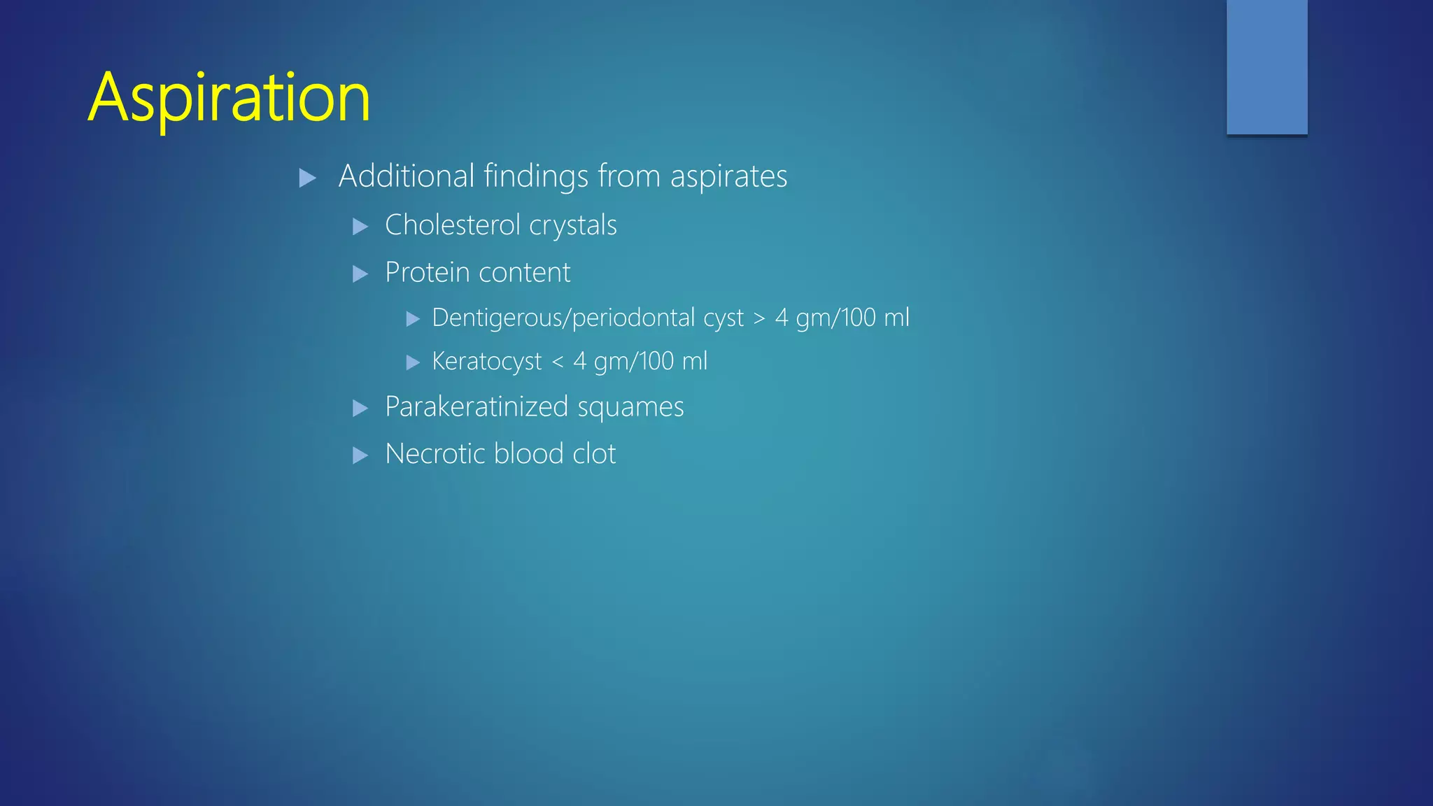 Management of cyst | PPTX