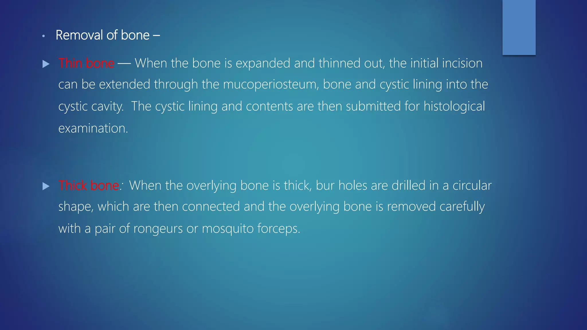 Management of cyst | PPTX