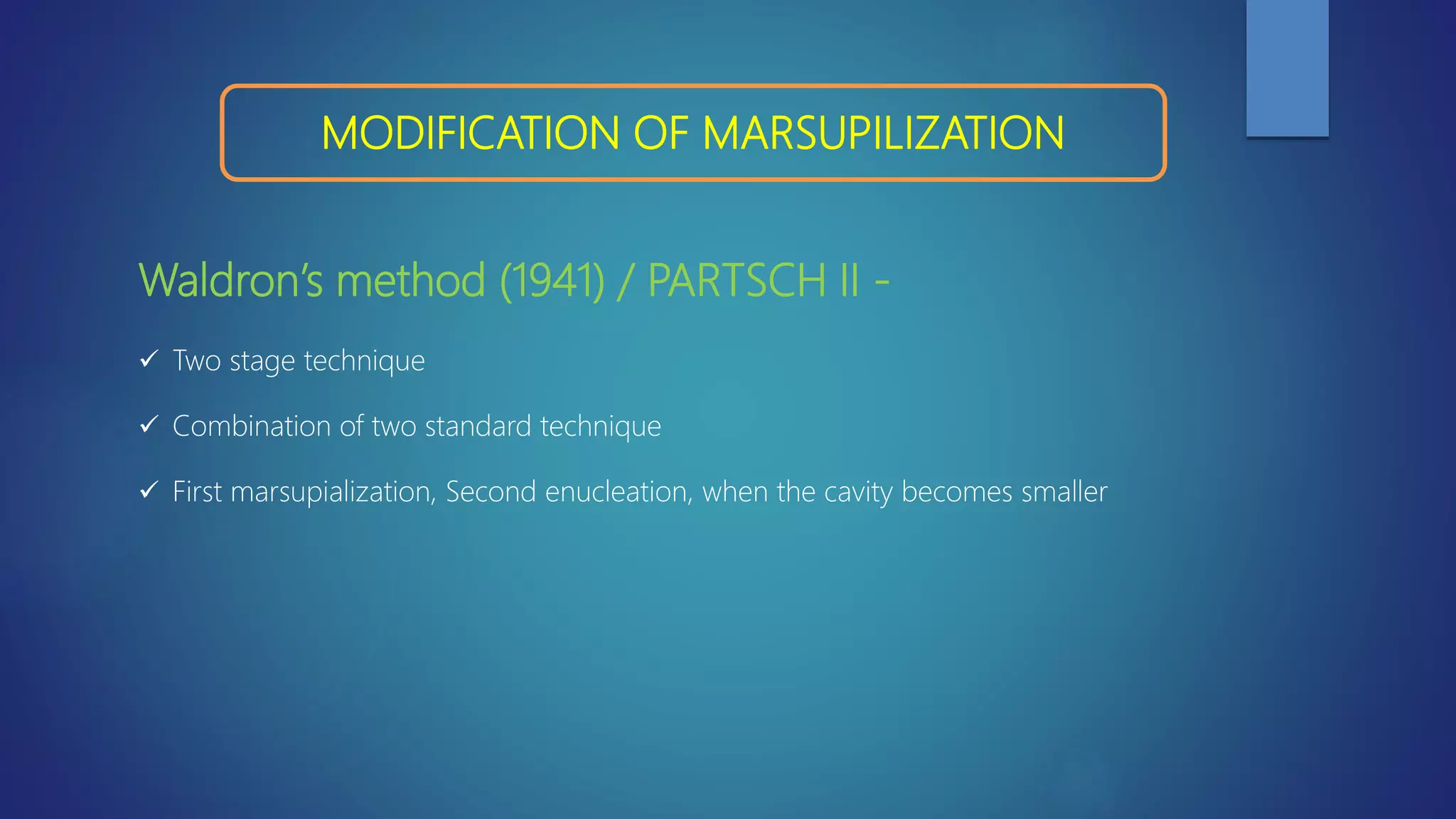 Management of cyst | PPTX