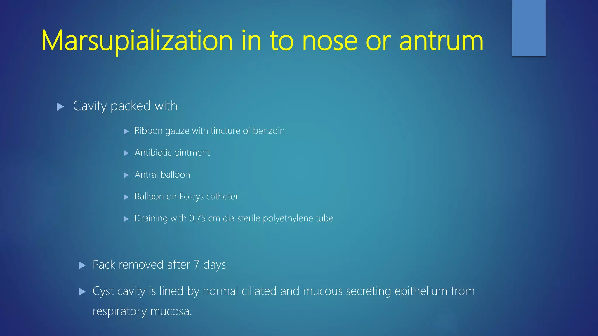 Management of cyst | PPTX