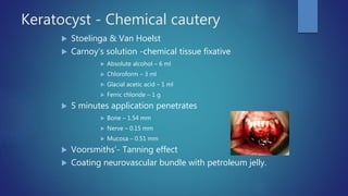 Management of cyst | PPTX