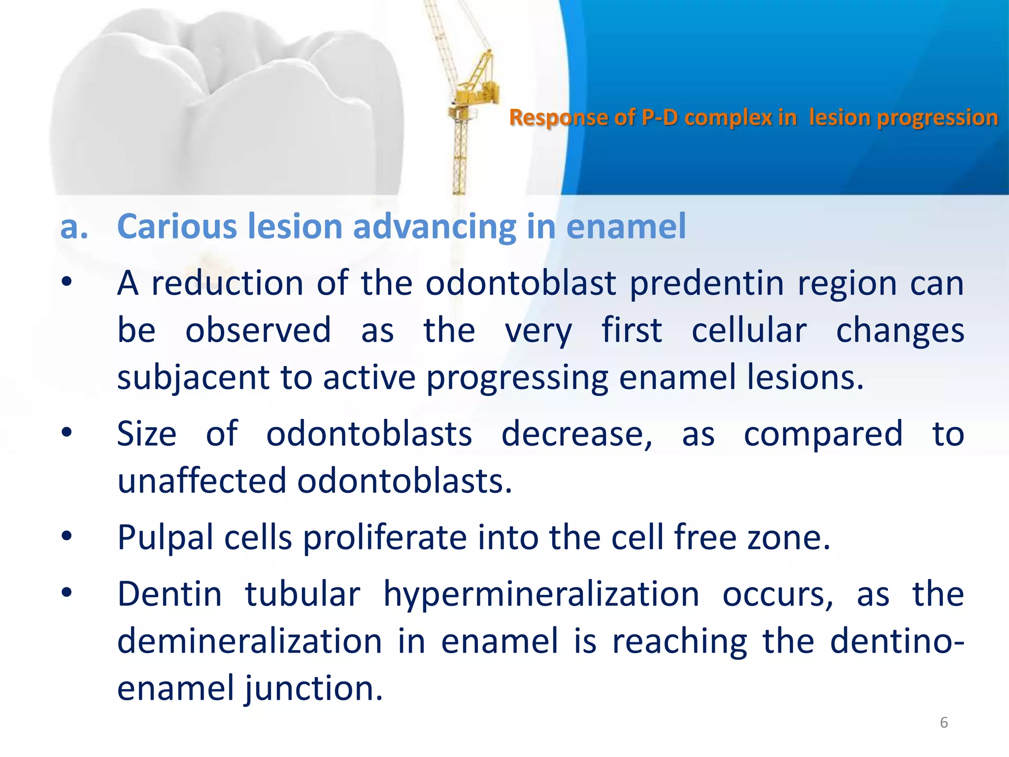 Management of deep carious lesions | PPTX