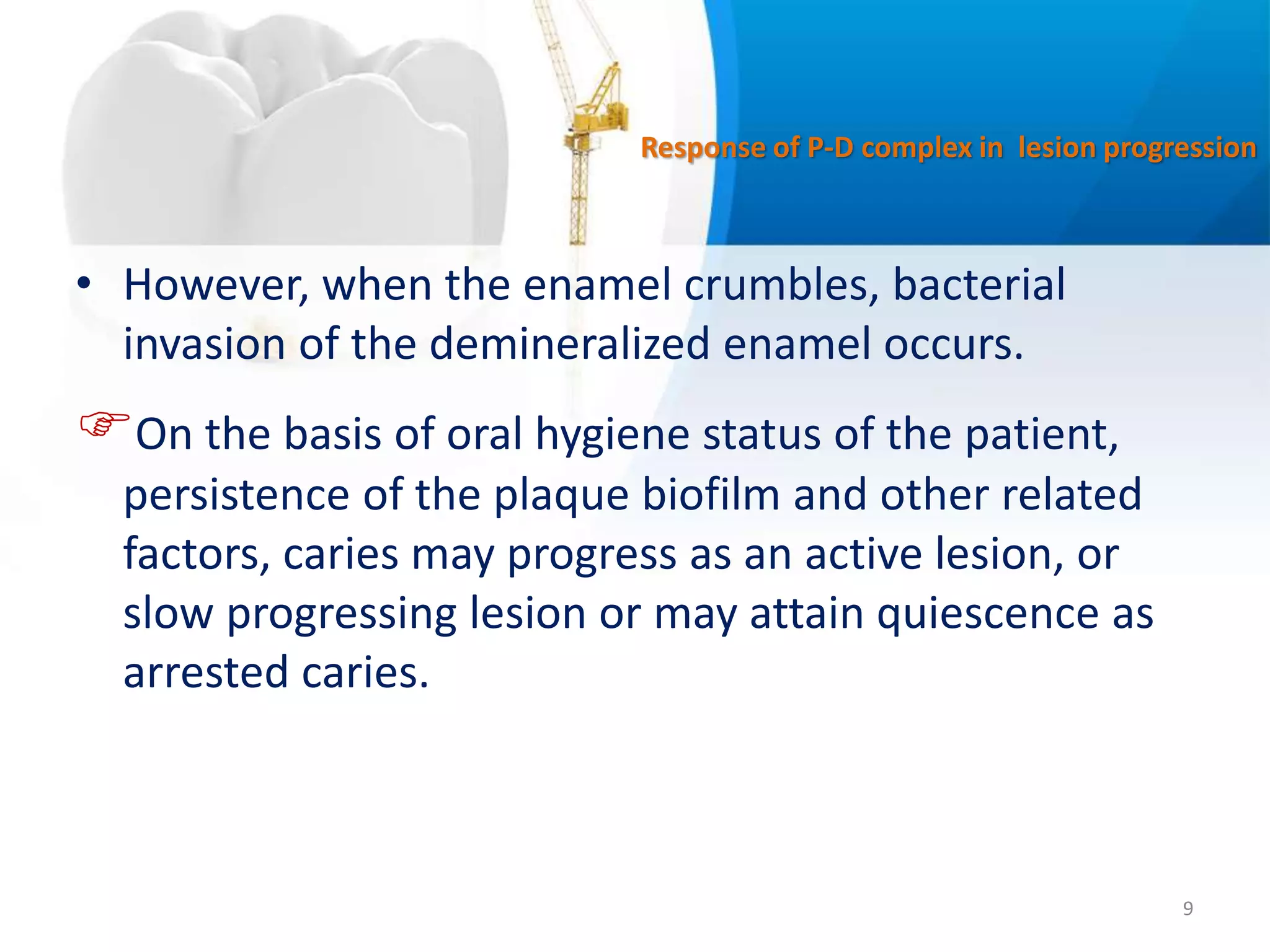 Management of deep carious lesions | PPTX