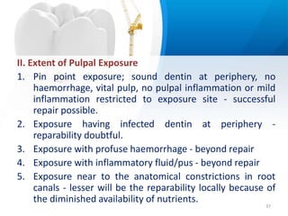 Management of deep carious lesions | PPTX