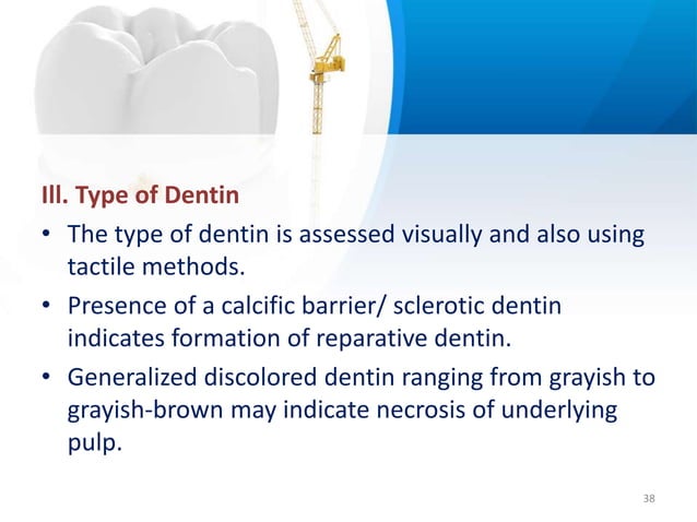 Management of deep carious lesions | PPTX | Dental Health | Diseases ...