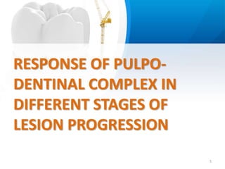 Management of deep carious lesions | PPTX