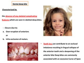 Management of Deep Bite _ Dr. Nabil Al-Zubair | PDF