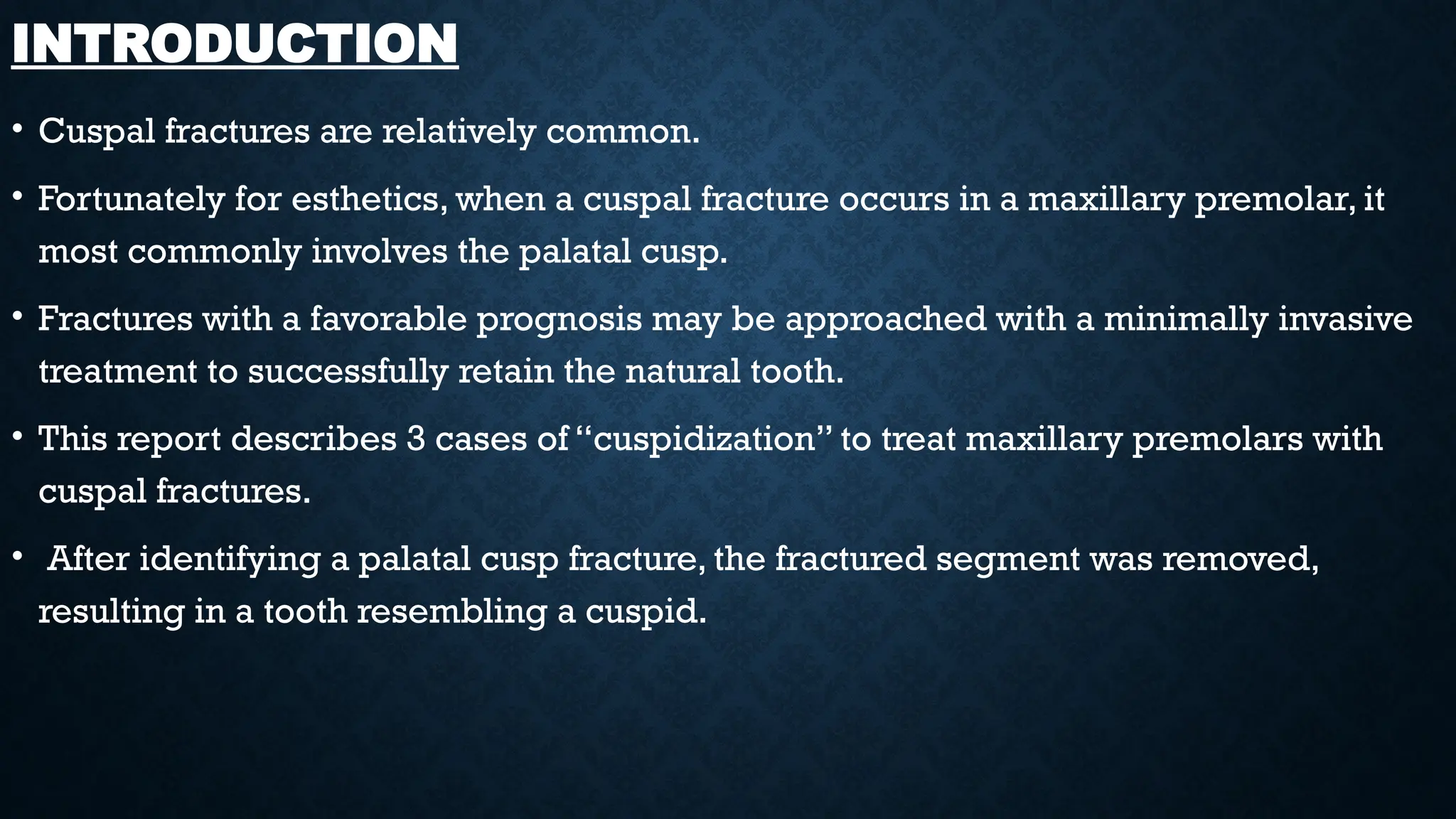 MANAGEMENT OF DEEP SUBGINGIVAL FRACTURES JC.pptx