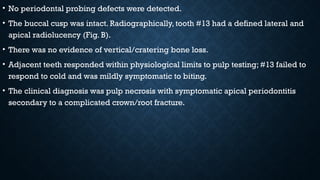 MANAGEMENT OF DEEP SUBGINGIVAL FRACTURES JC.pptx