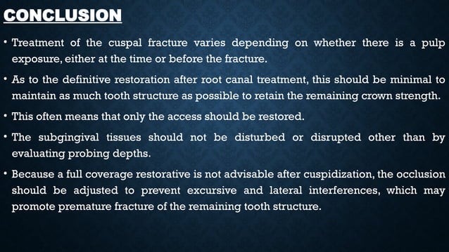 MANAGEMENT OF DEEP SUBGINGIVAL FRACTURES JC.pptx