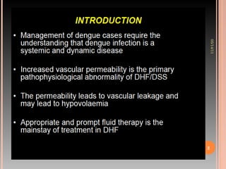 Management of dengue patient | PPT
