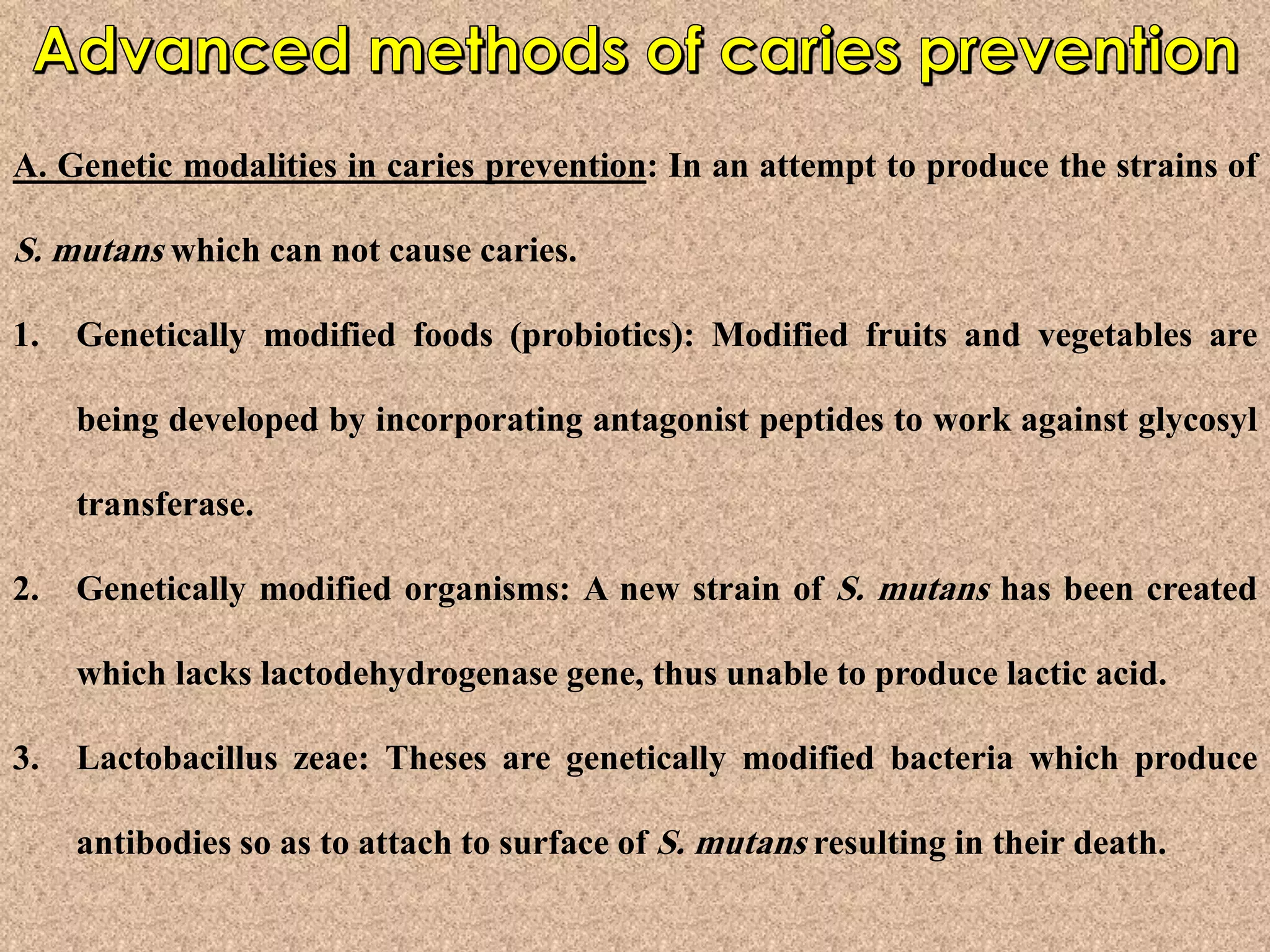 Management of dental caries | PDF