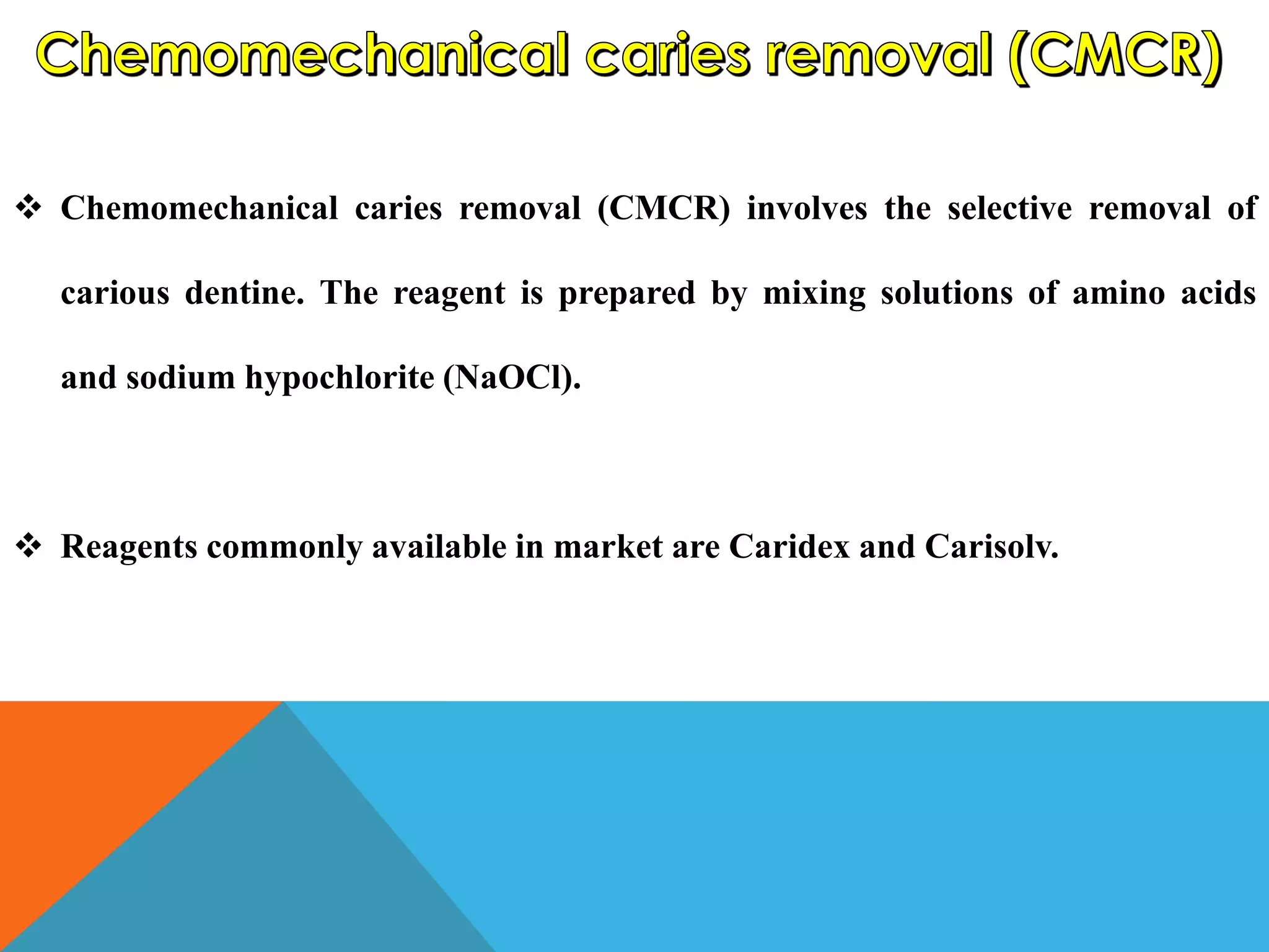 Management of dental caries | PDF