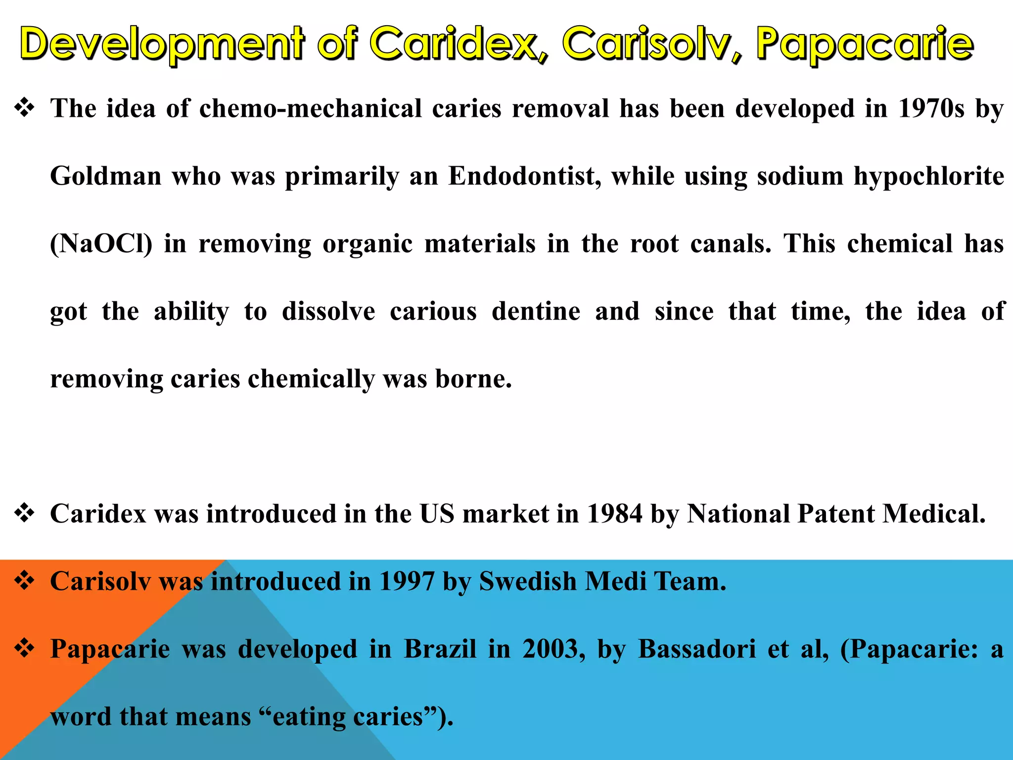 Management of dental caries | PDF