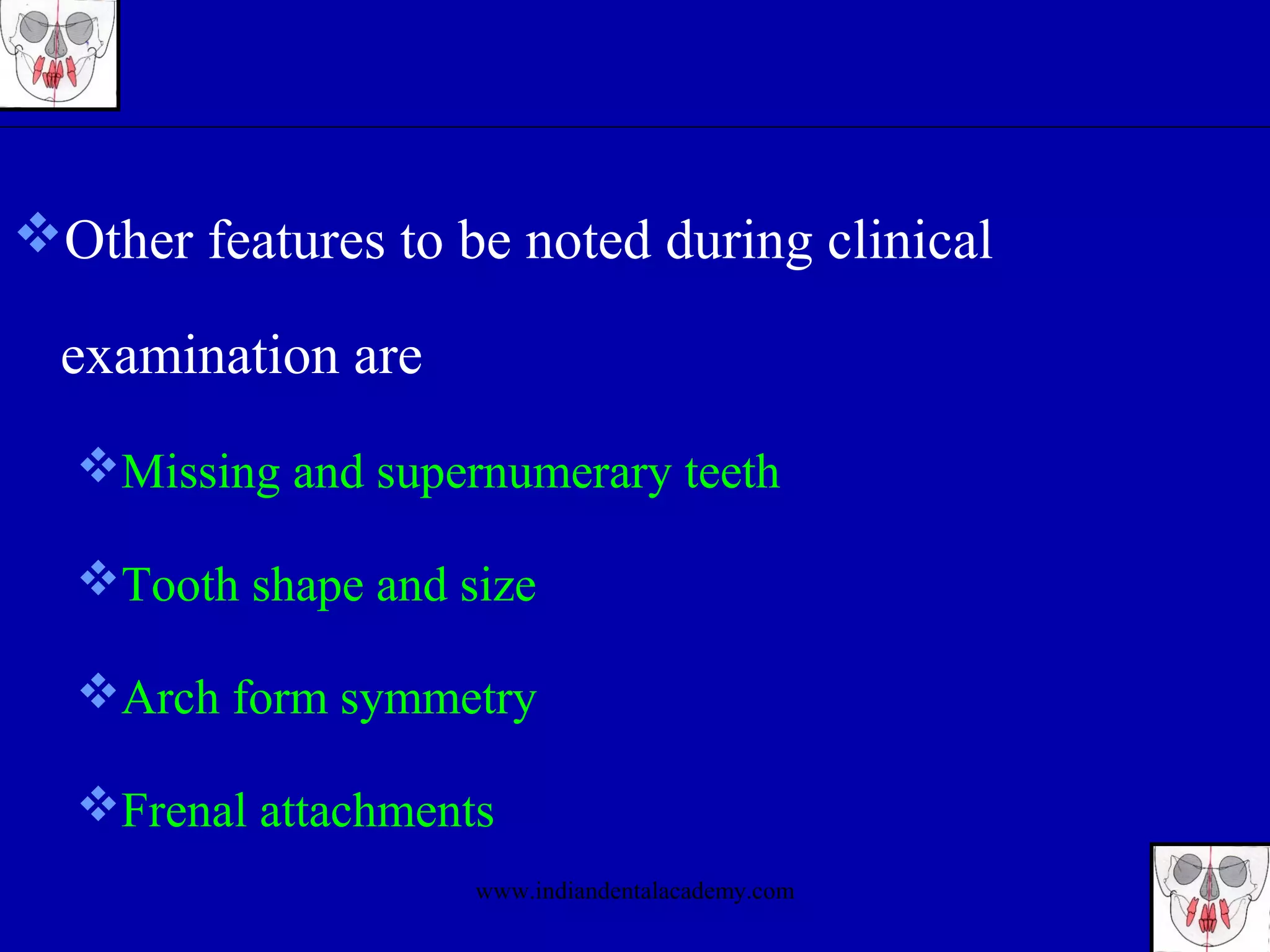 Management of deviated midline | PPT