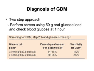 Management of diabetes | PPT | Pregnancy | Reproductive Health