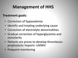 Management of diabetes complication | PPTX