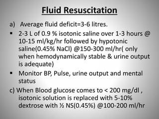 Management of diabetes complication | PPTX
