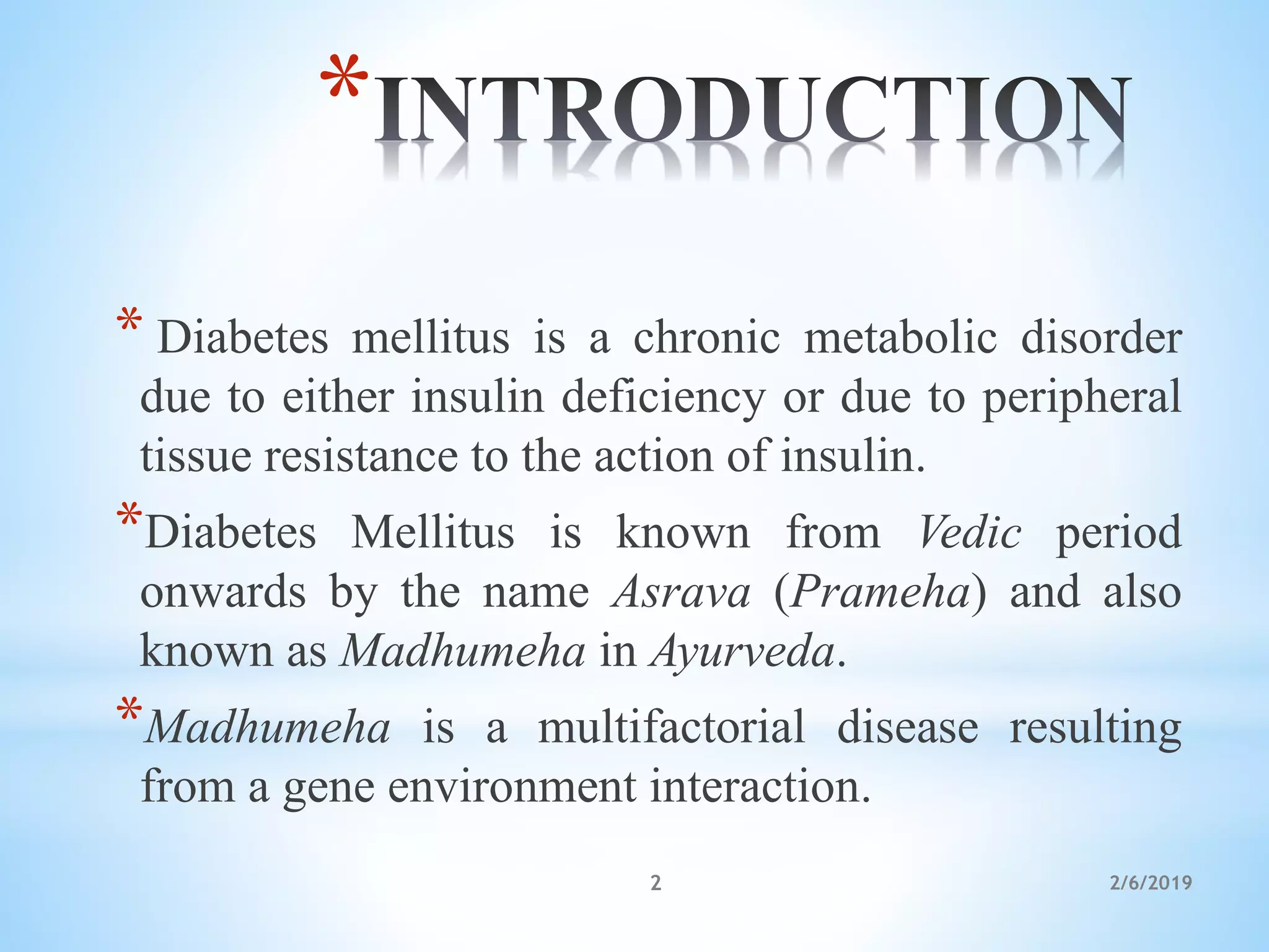Review on the Management of diabetes mellitus (madhumeha) with rasa ...