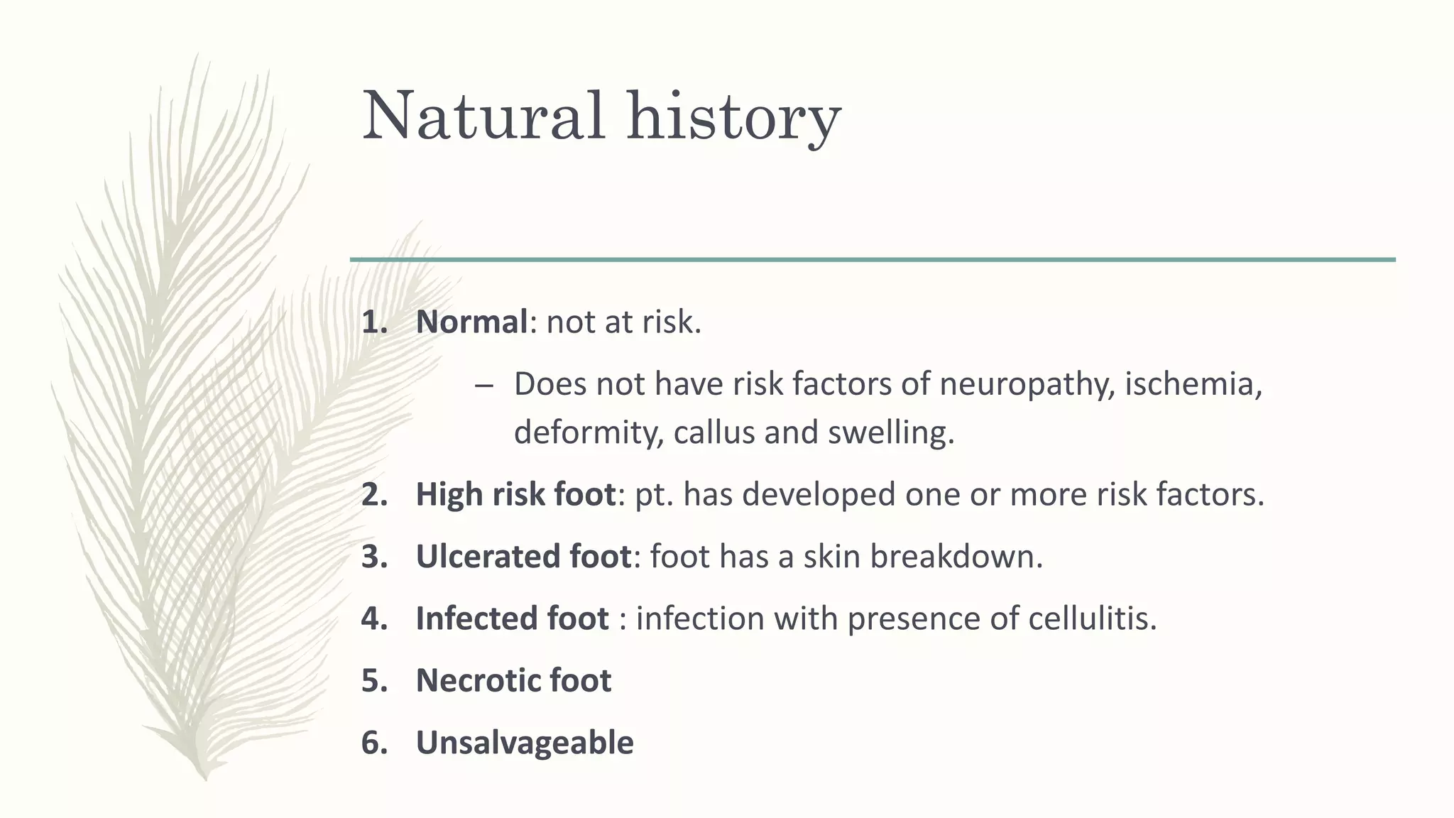 Management of diabetic foot | PPTX