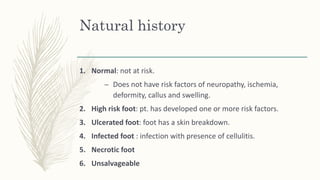 Management of diabetic foot | PPTX
