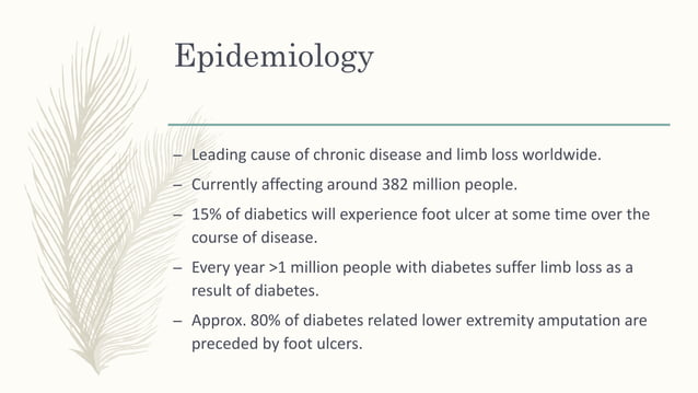 Management of diabetic foot | PPTX | Foot Health | Diseases and Conditions