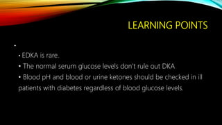 Management of diabetic ketoacidosis | PPTX