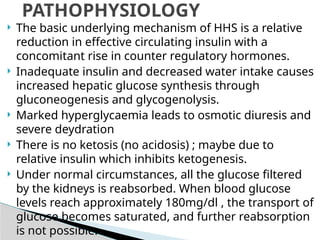 MANAGEMENT OF DIABETIC KETOACIDOSIS AND HYPEROSMOLAR HYPERGLYCEMIC ...